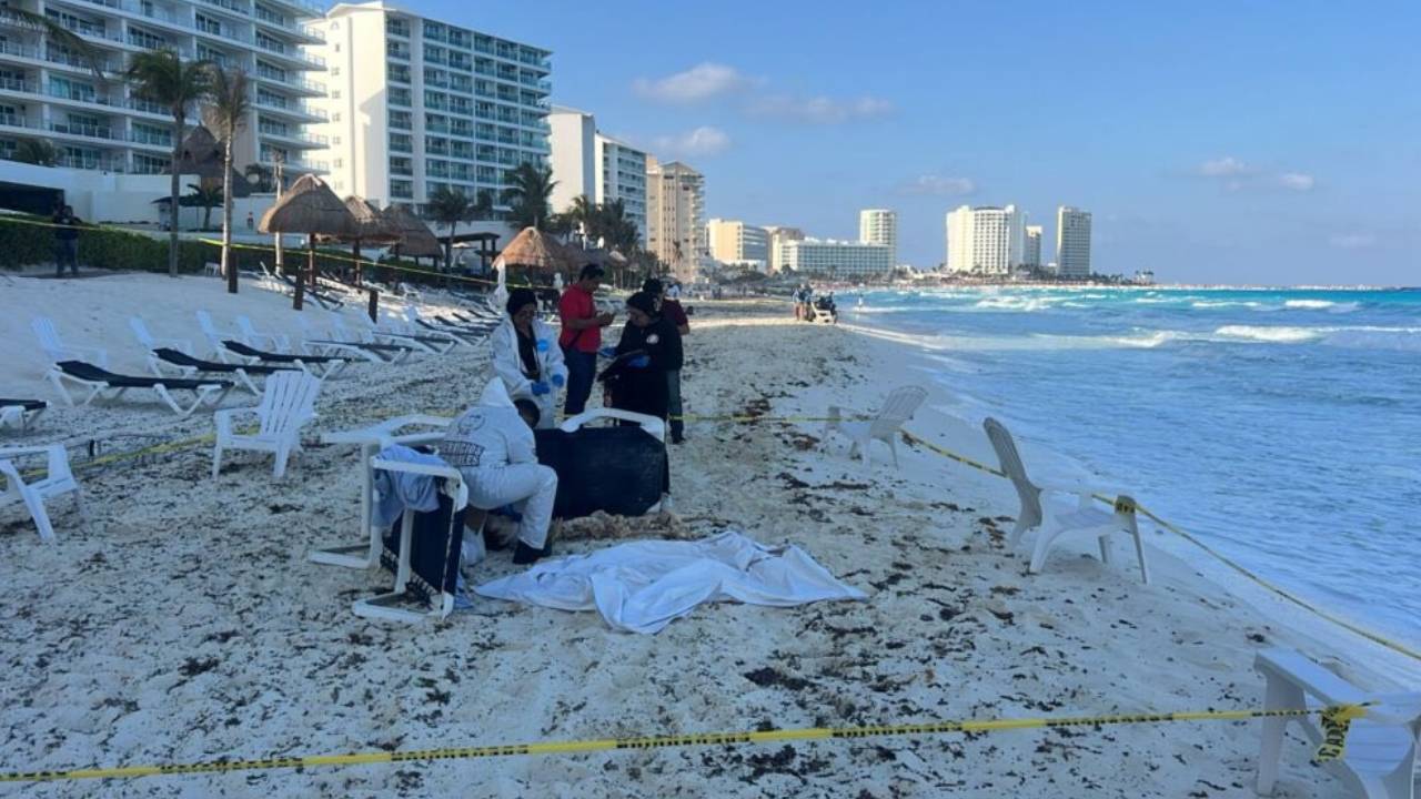 Hallan restos de turista desaparecido en Playa Chac Mool