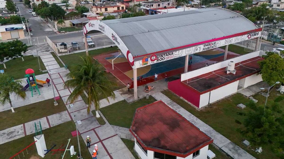 Parque Hábitat I en Chetumal | Así luce tras ser rehabilitado
